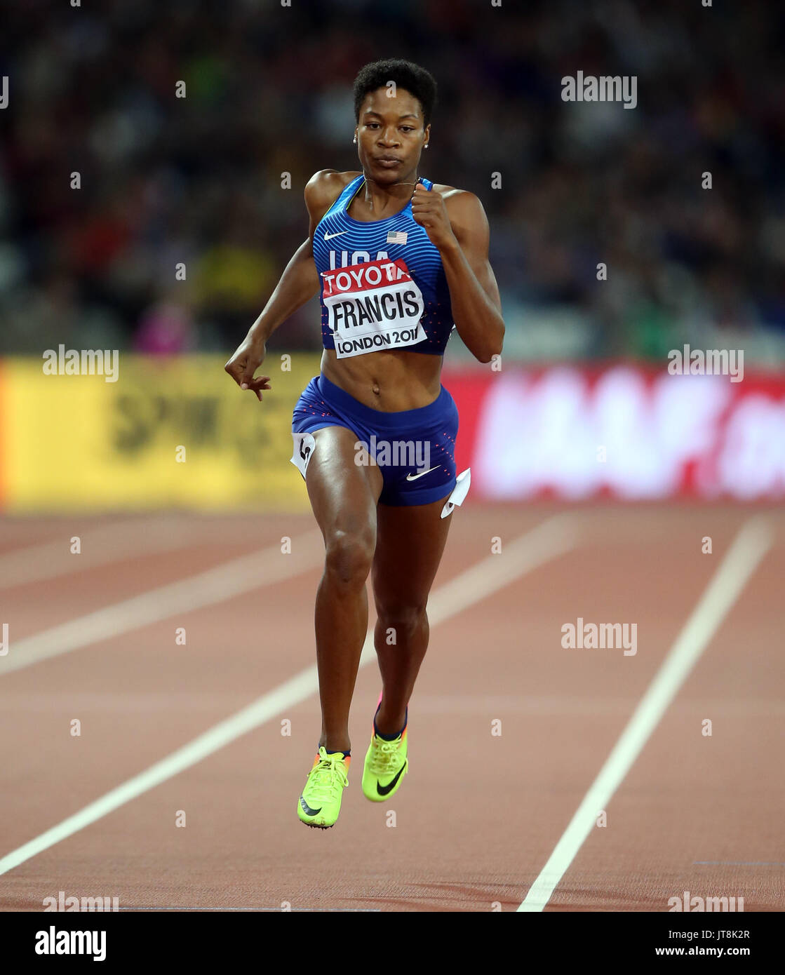 Phyllis Francis 400 Metres World Athletics Championships 2017 London ...