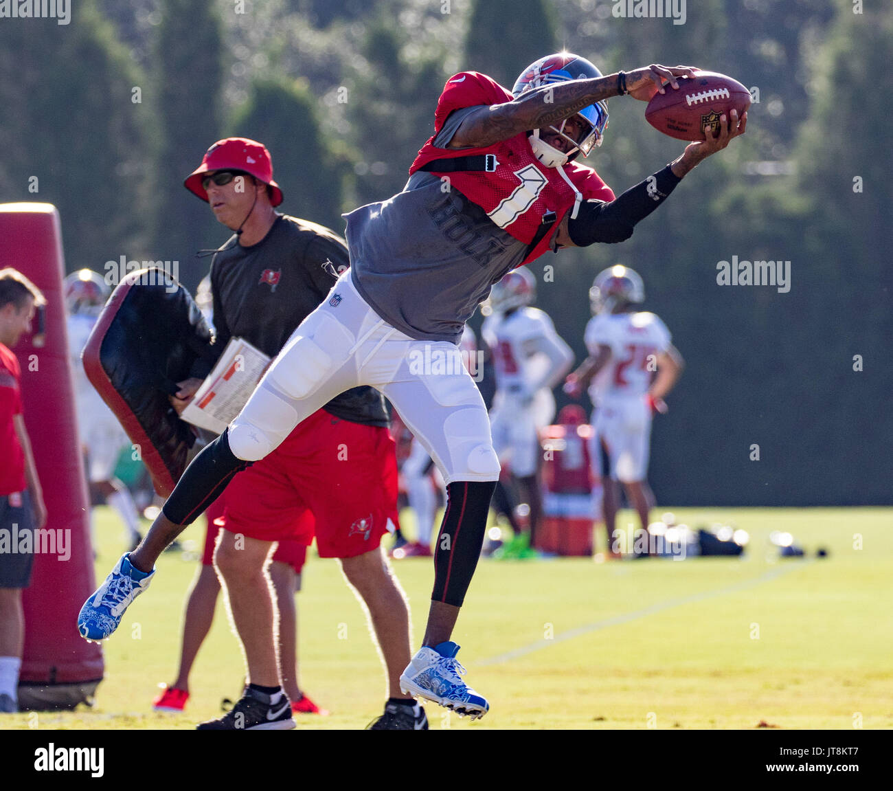 Tampa, Florida, USA. 8th August, 2017. Tampa Bay Buccaneers wide ...