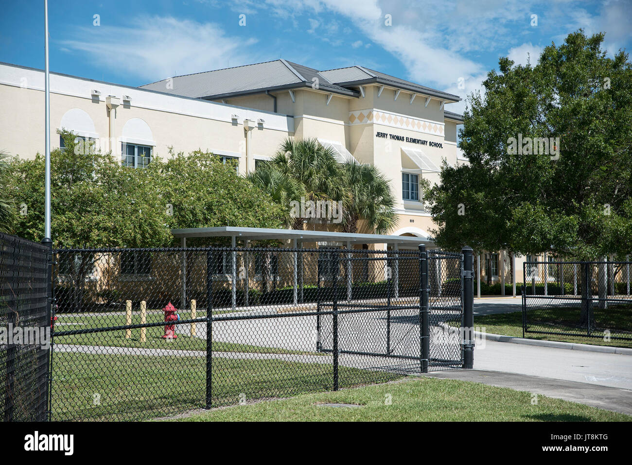 West Palm Beach, Florida, USA. 8th Aug, 2017. The exterior of Jerry ...