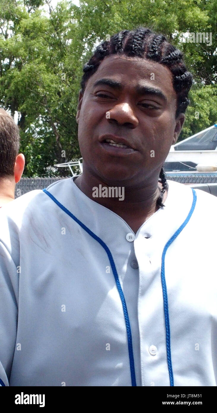 New York, New York, USA. 8th Aug, 2017. Tracy Morgan Filming The Last O ...