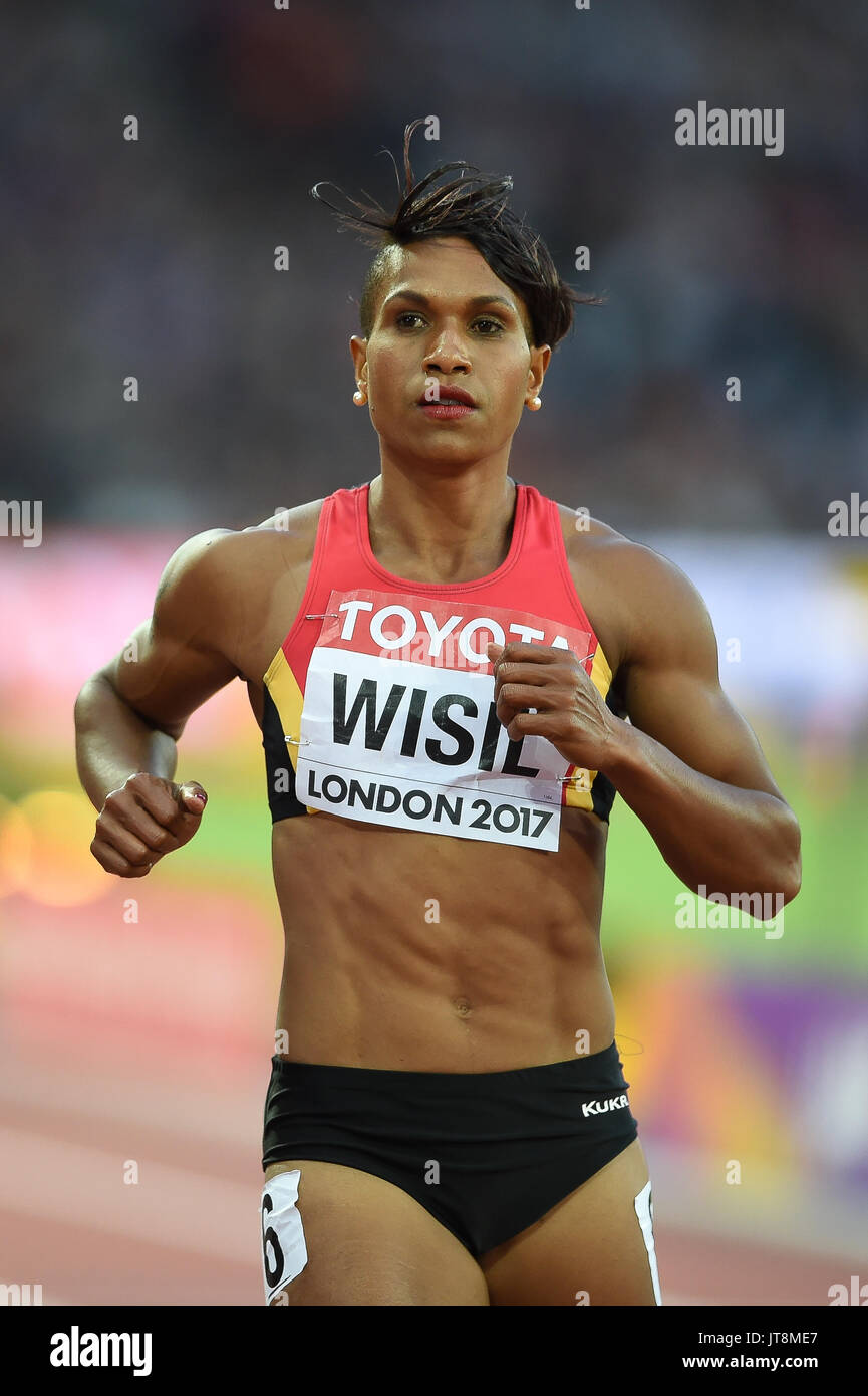 London, UK. 08th Aug, 2017. Toea WISIL, Papua New Guinea, during 200 ...