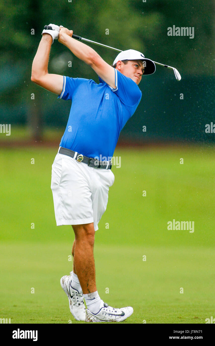 Charlotte, NC., USA. 8th August, 2017. Cody Gribble of the United ...