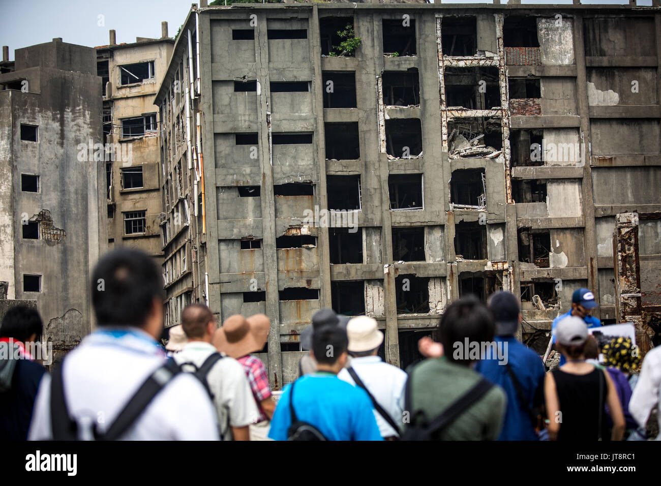 Hashima Island Before After