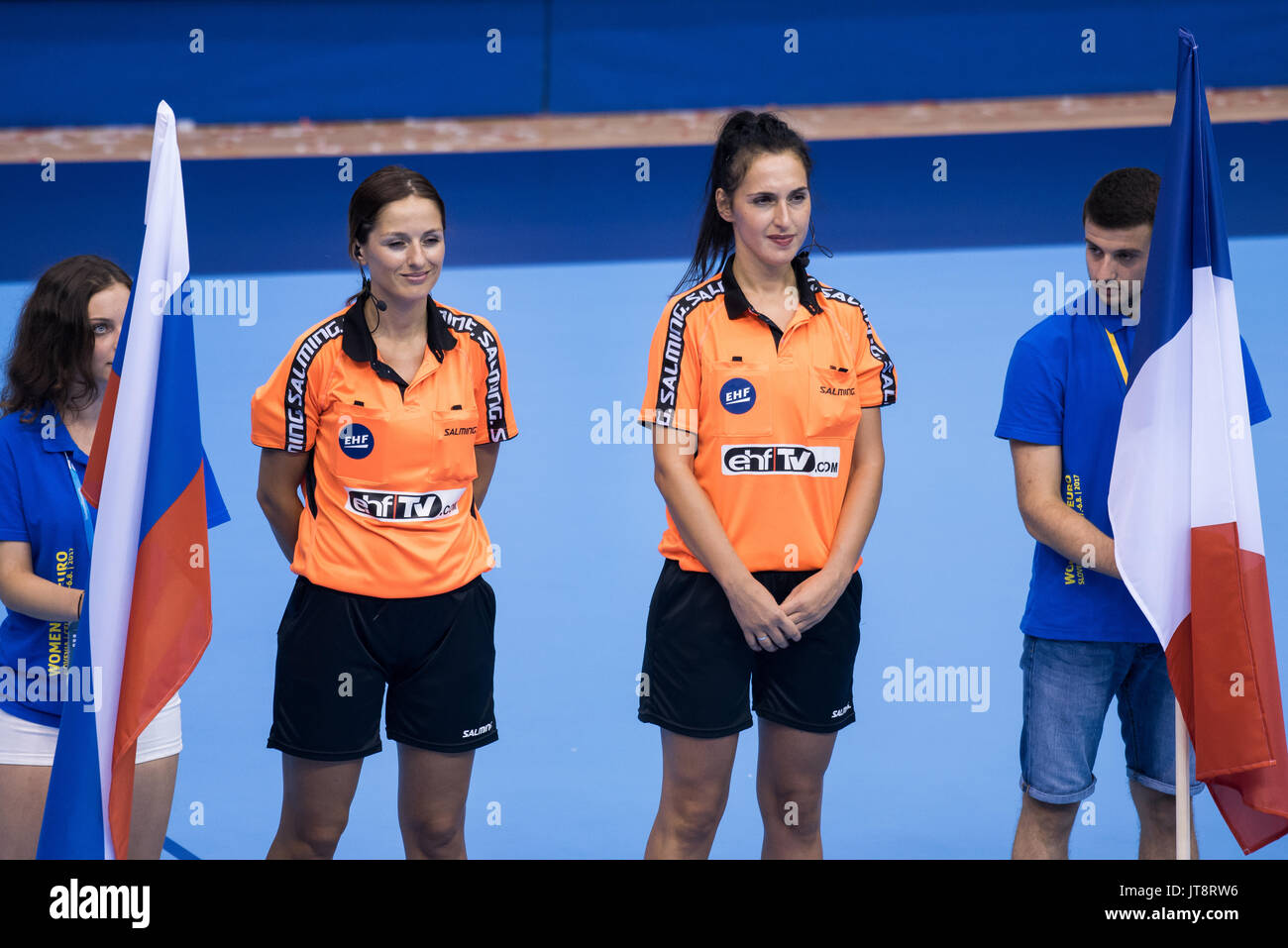 Handball referees hi-res stock photography and images - Alamy