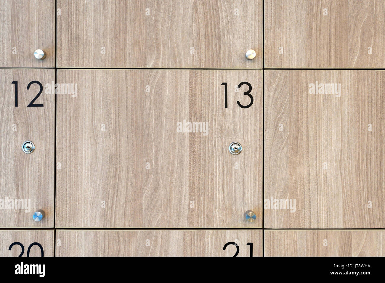 Wooden locker hi-res stock photography and images - Alamy