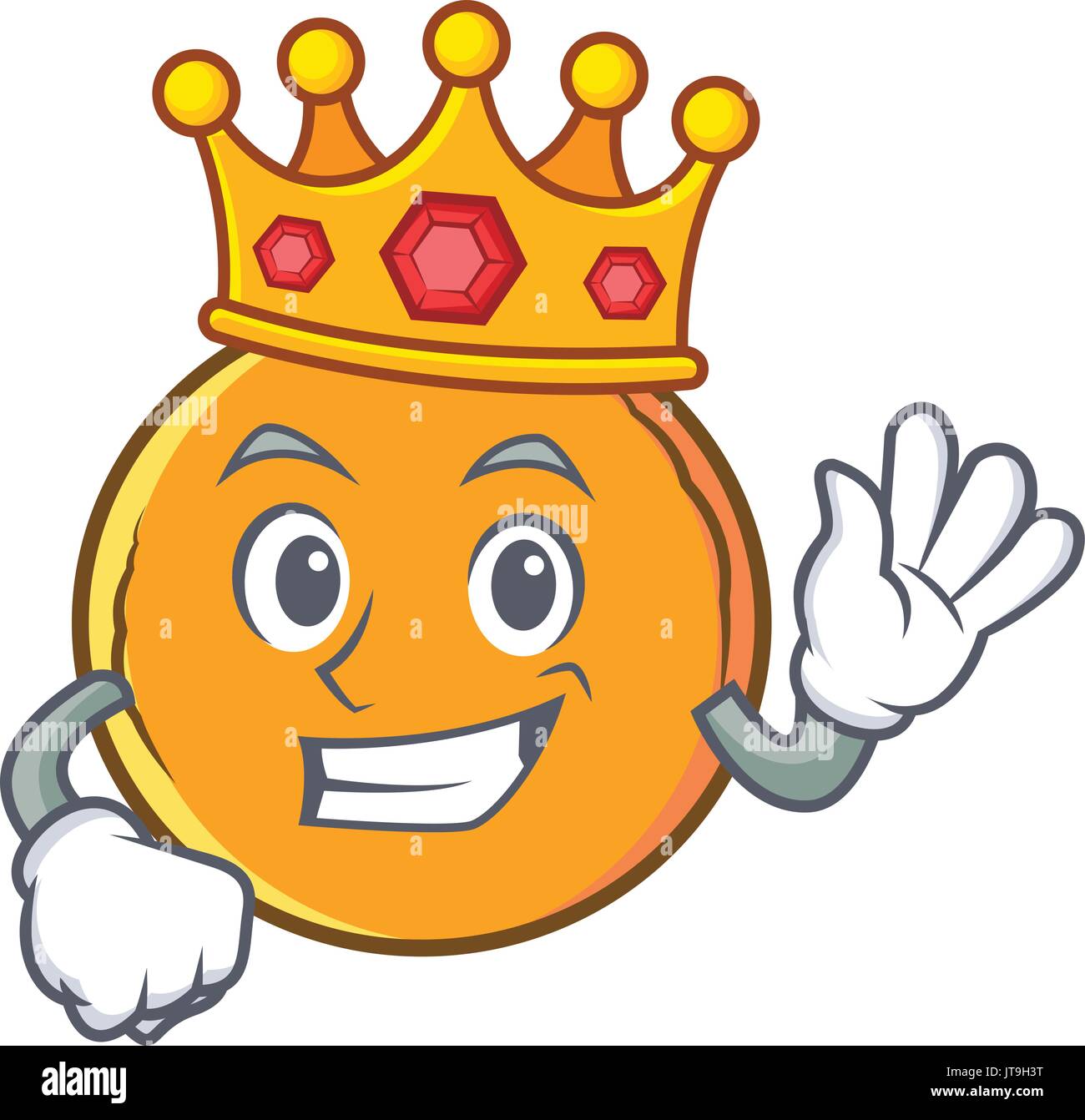King orange Stock Vector Images - Alamy
