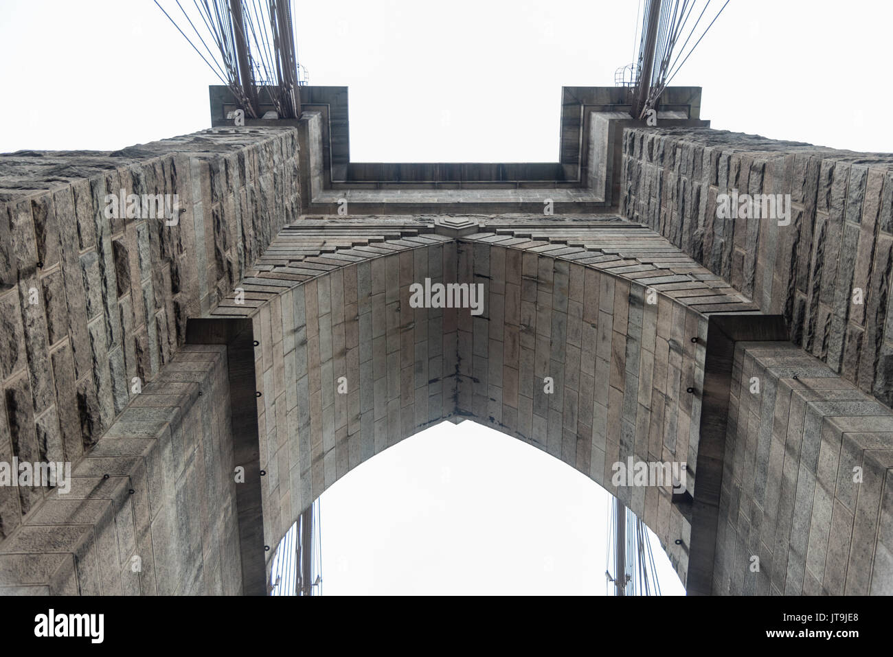 Brooklyn Bridge at dusk Stock Photo - Alamy