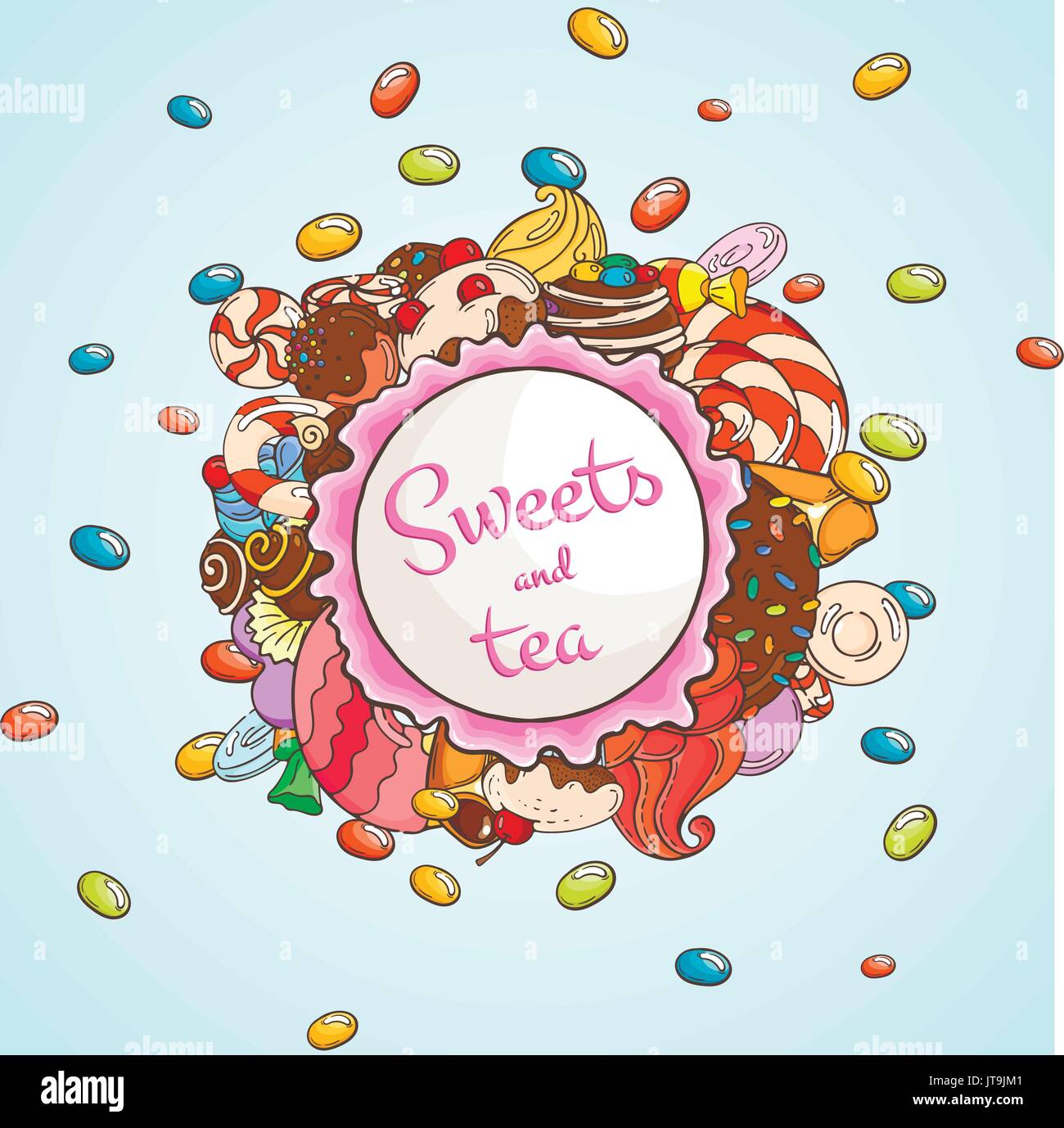 Food label sticker bakery ice cream hi-res stock photography and images ...