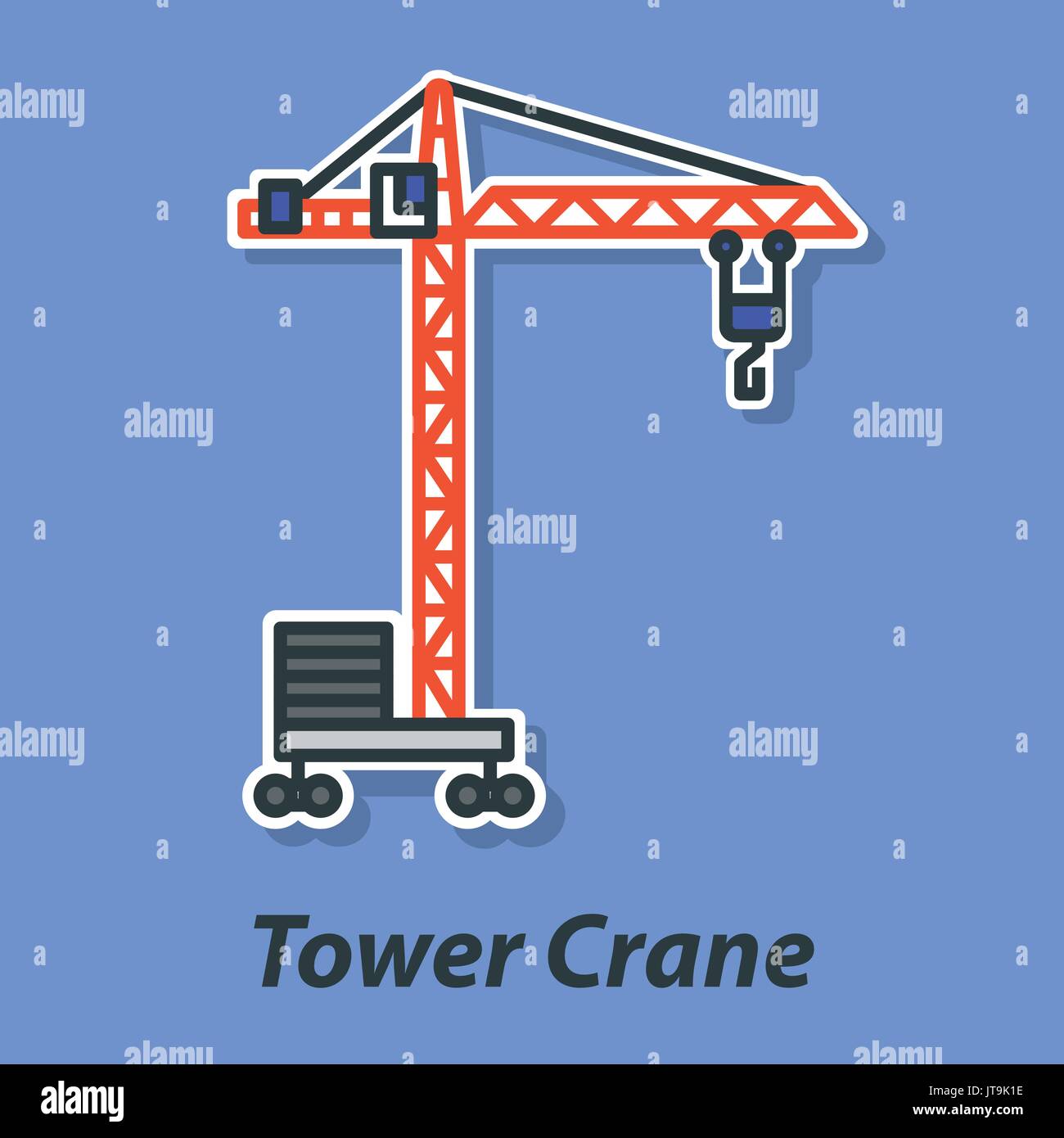 Crane application Stock Vector Images - Alamy