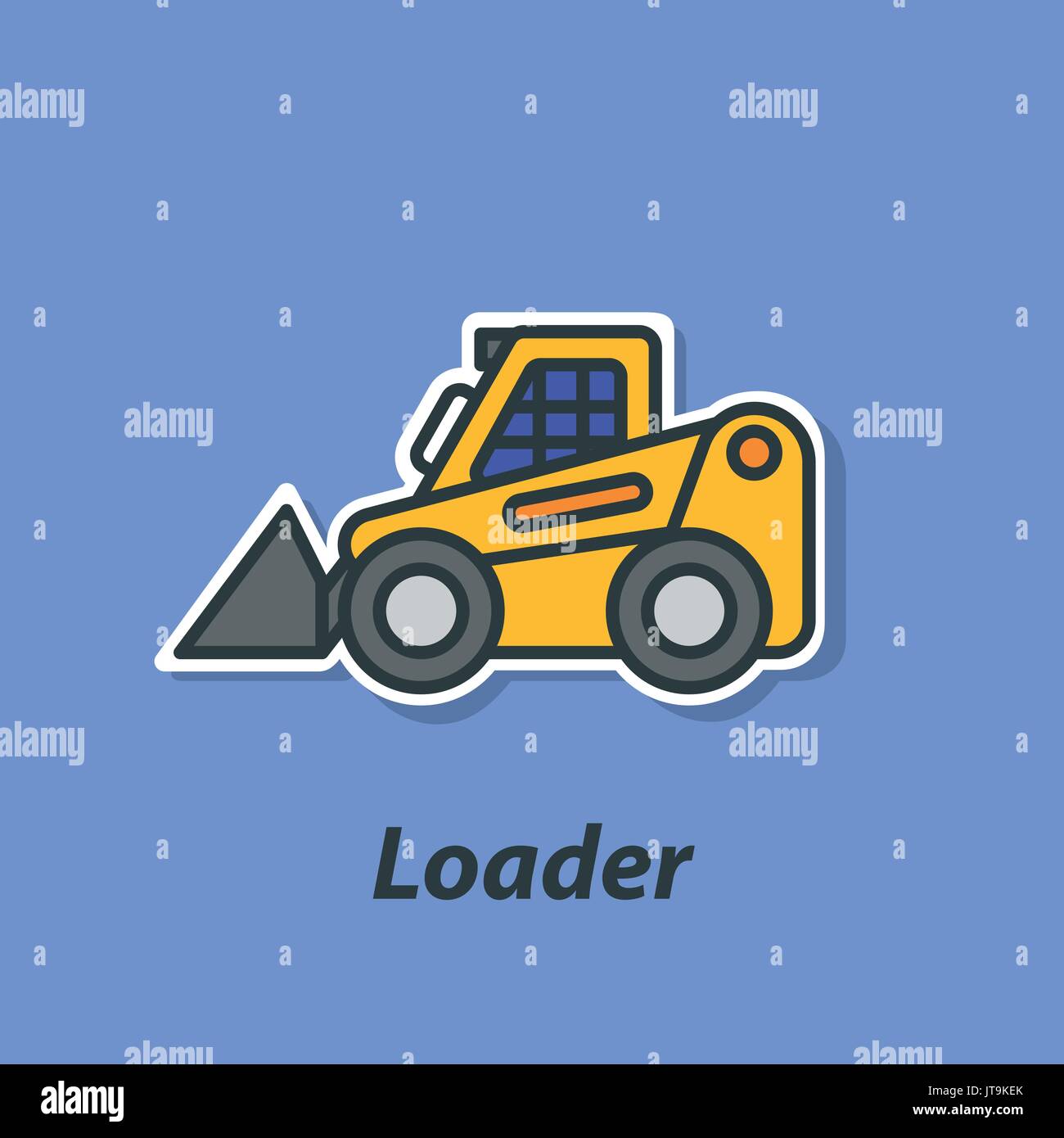 Loader snow Stock Vector Images - Alamy