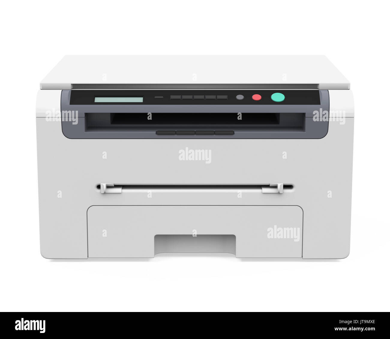Laser Printer Isolated Stock Photo - Alamy