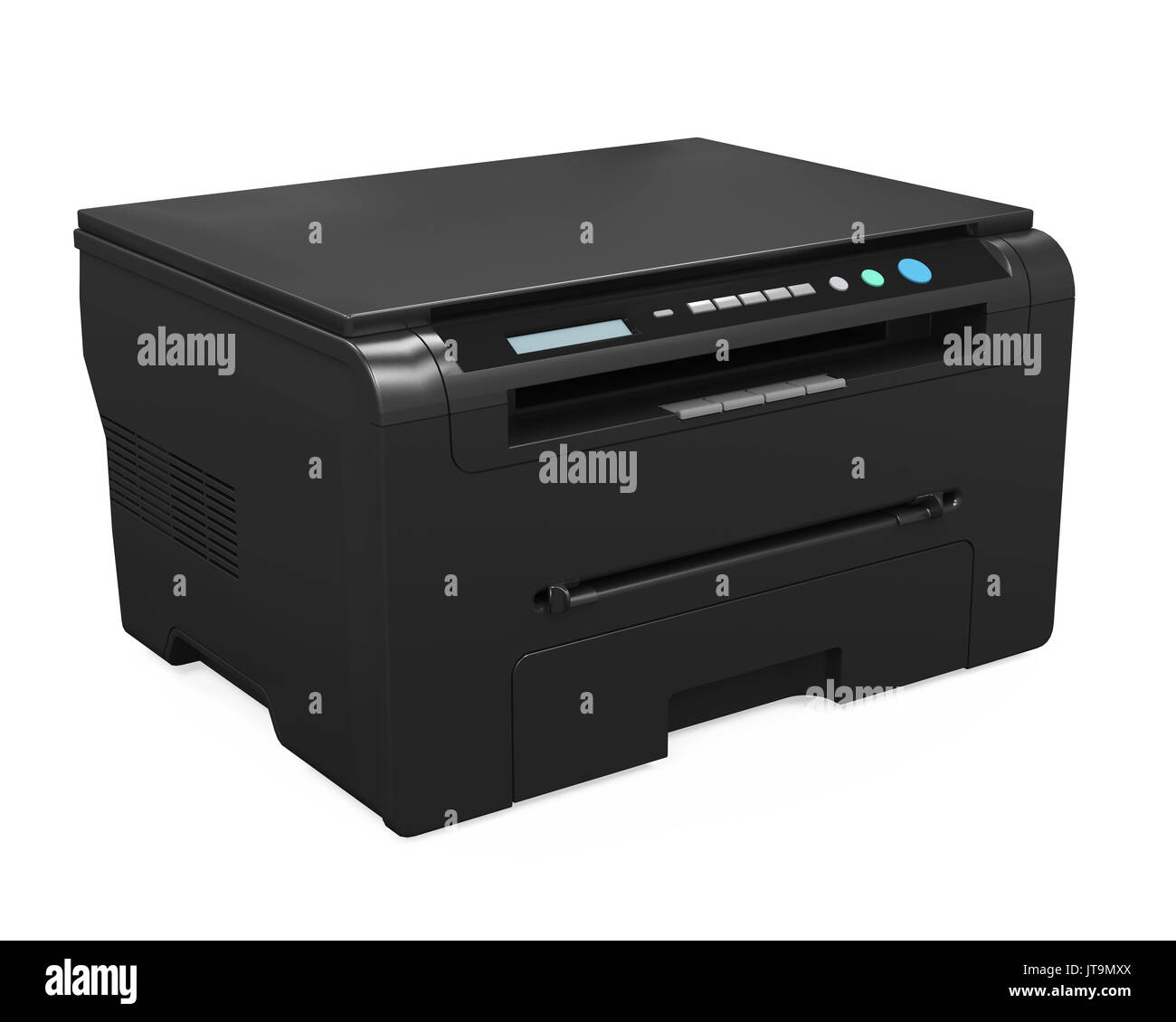 Laser Printer Isolated Stock Photo - Alamy