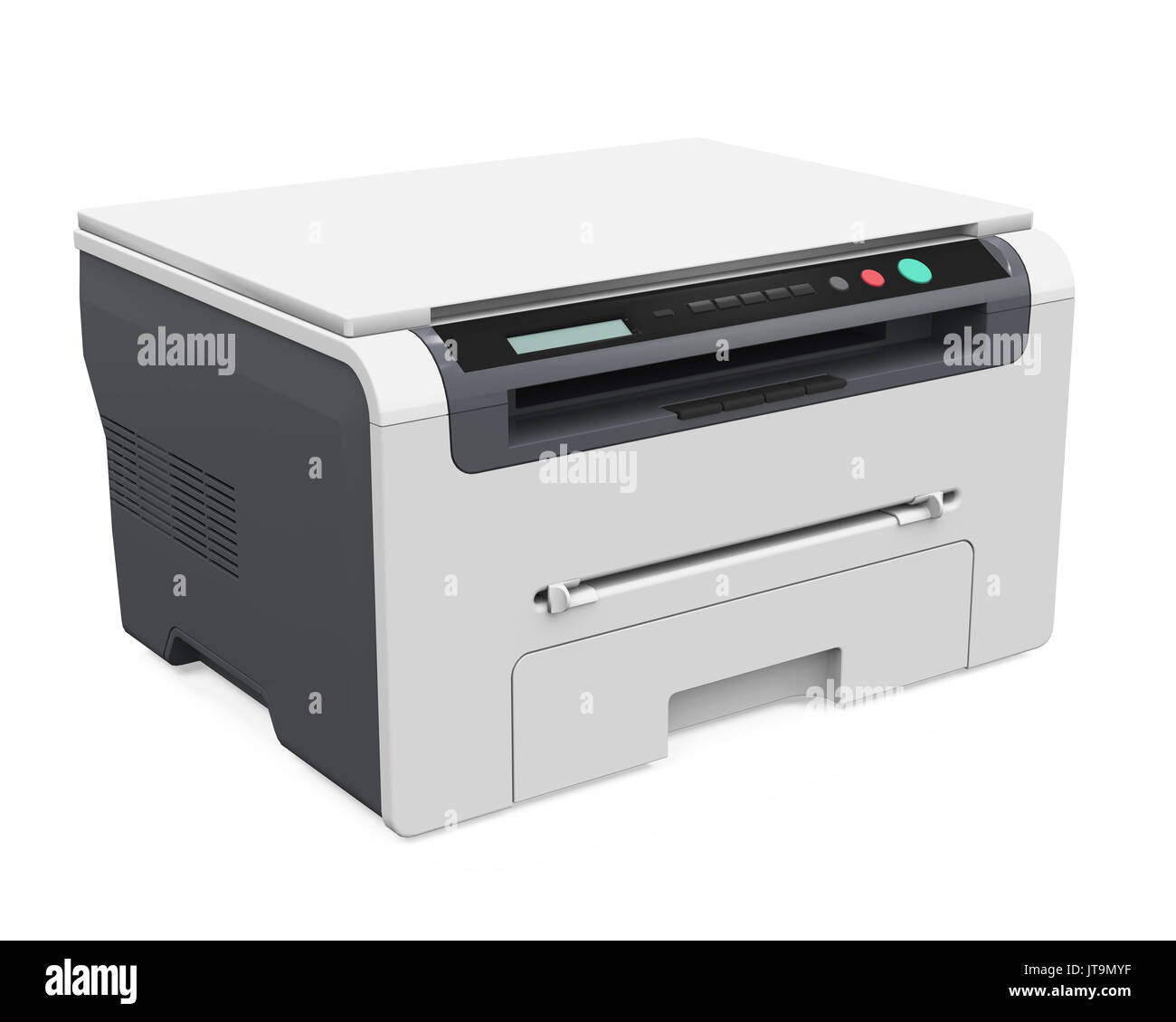 Laser Printer Isolated Stock Photo - Alamy