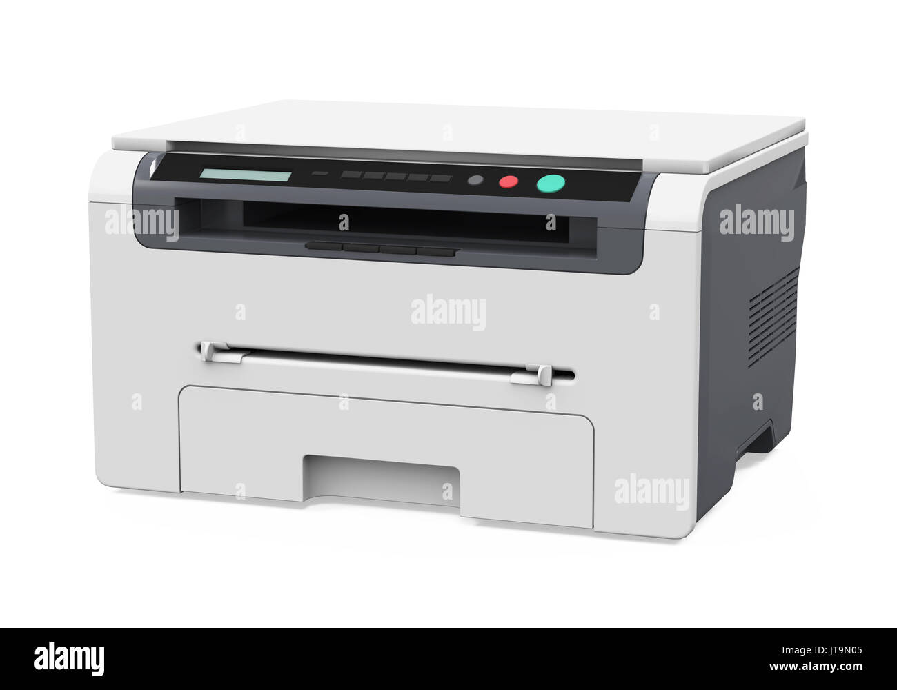 Laser Printer Isolated Stock Photo - Alamy