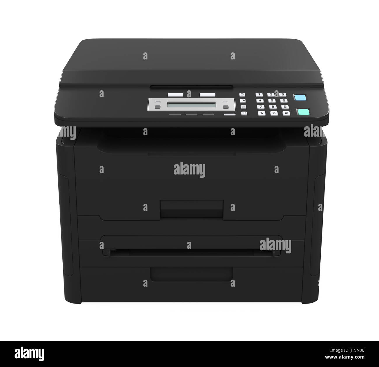 Laser Printer Isolated Stock Photo - Alamy
