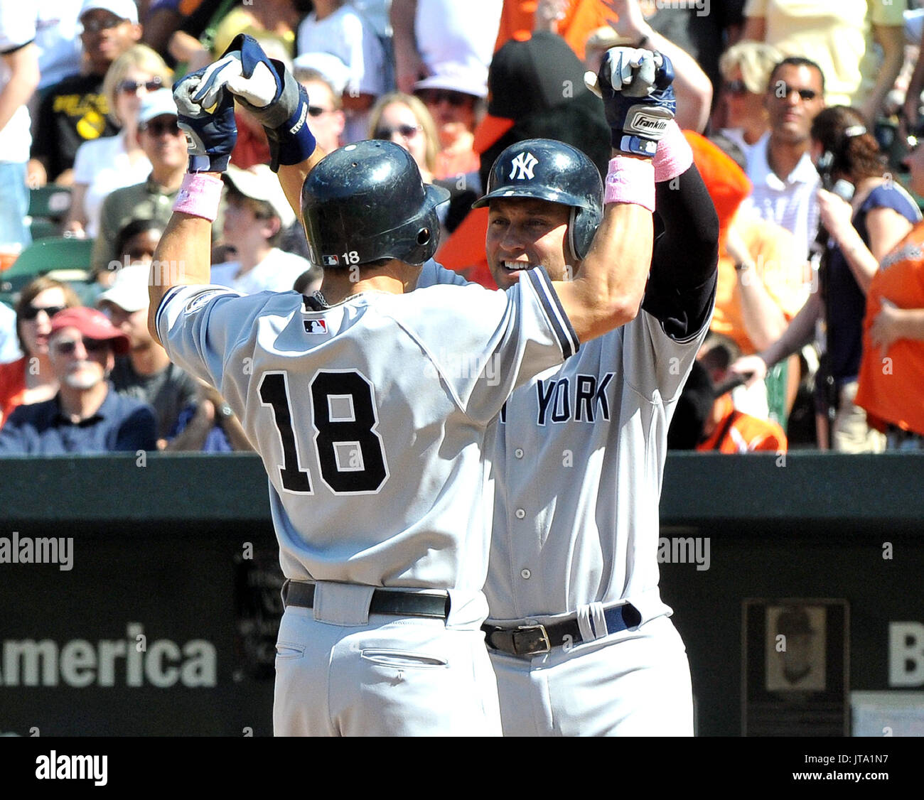 Johnny damon yankees hi-res stock photography and images - Alamy