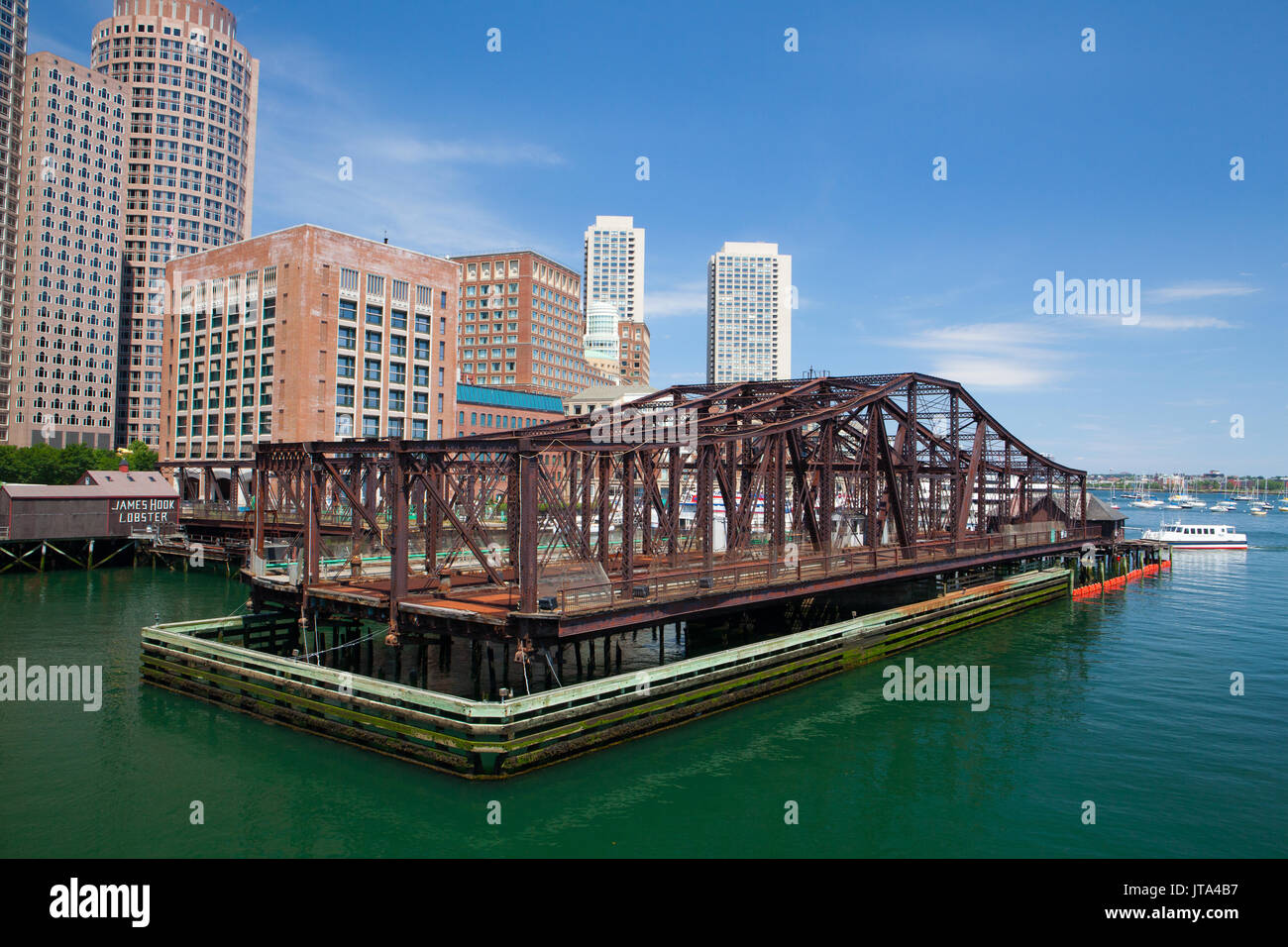 Old northern avenue bridge boston hi-res stock photography and images ...