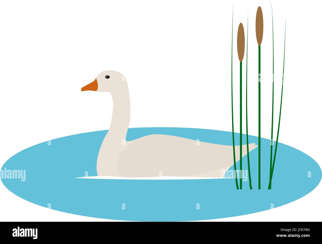 Waterfowl park Stock Vector Images - Alamy