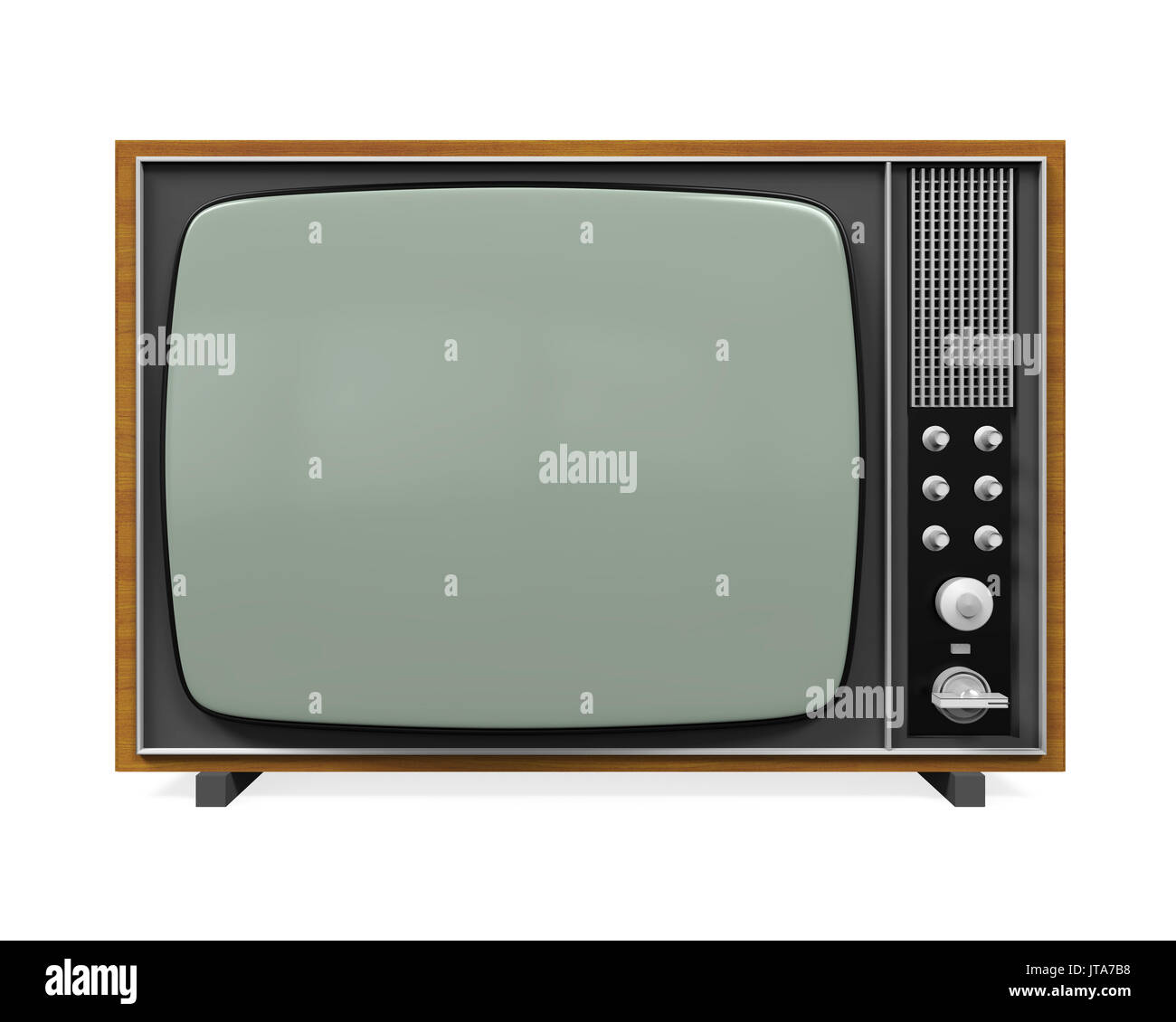 Retro tube tv classic electric hi-res stock photography and images - Alamy