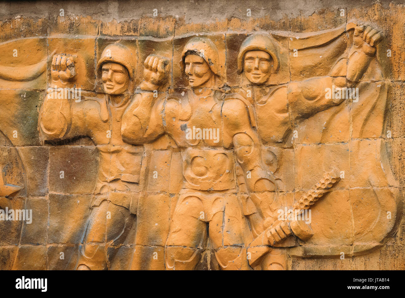 Gori, Shida Kartli Region, Georgia. Monument To Heroes, Soviet Soldiers ...
