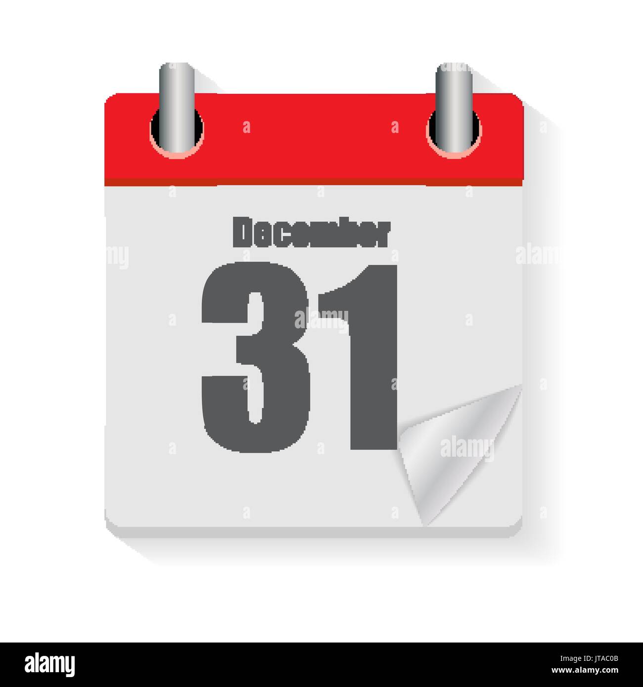 Calendar Flat Daily Icon. Vector Illustration Emblem. Element of Stock ...