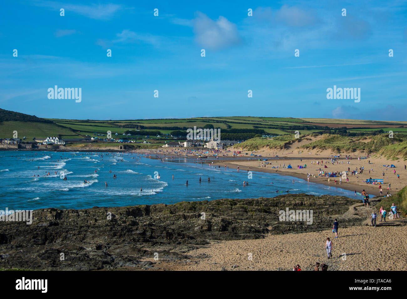 Croyde beach hi-res stock photography and images - Alamy