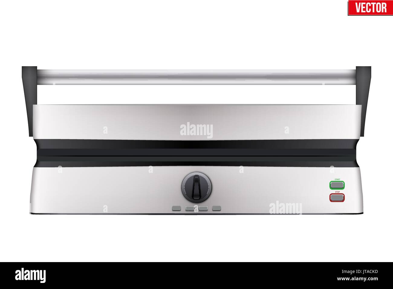 Closed Original Electric Grill. Sample model for Kitchen appliance ...