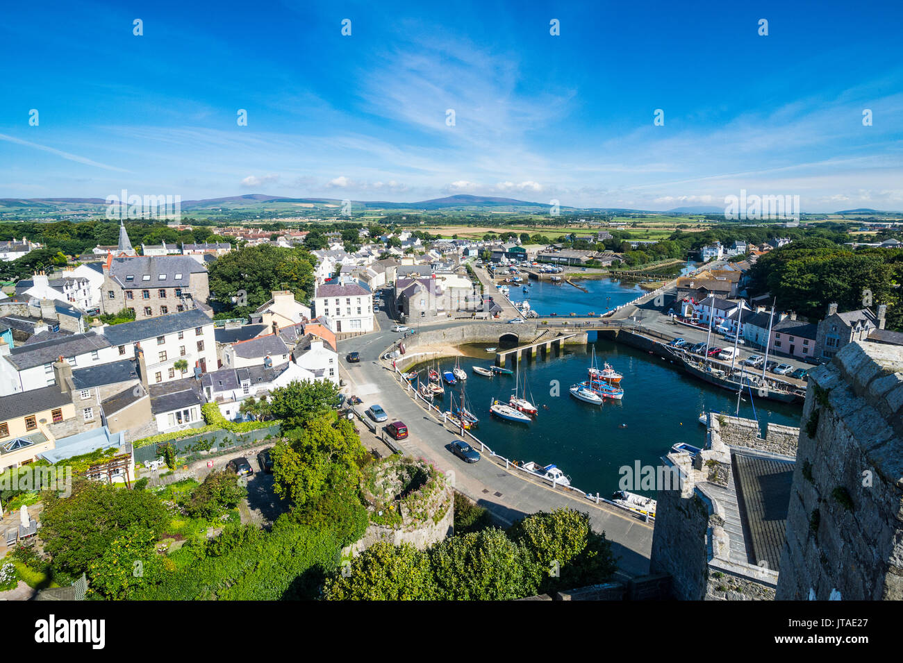 Overlook over castletown hi-res stock photography and images - Alamy