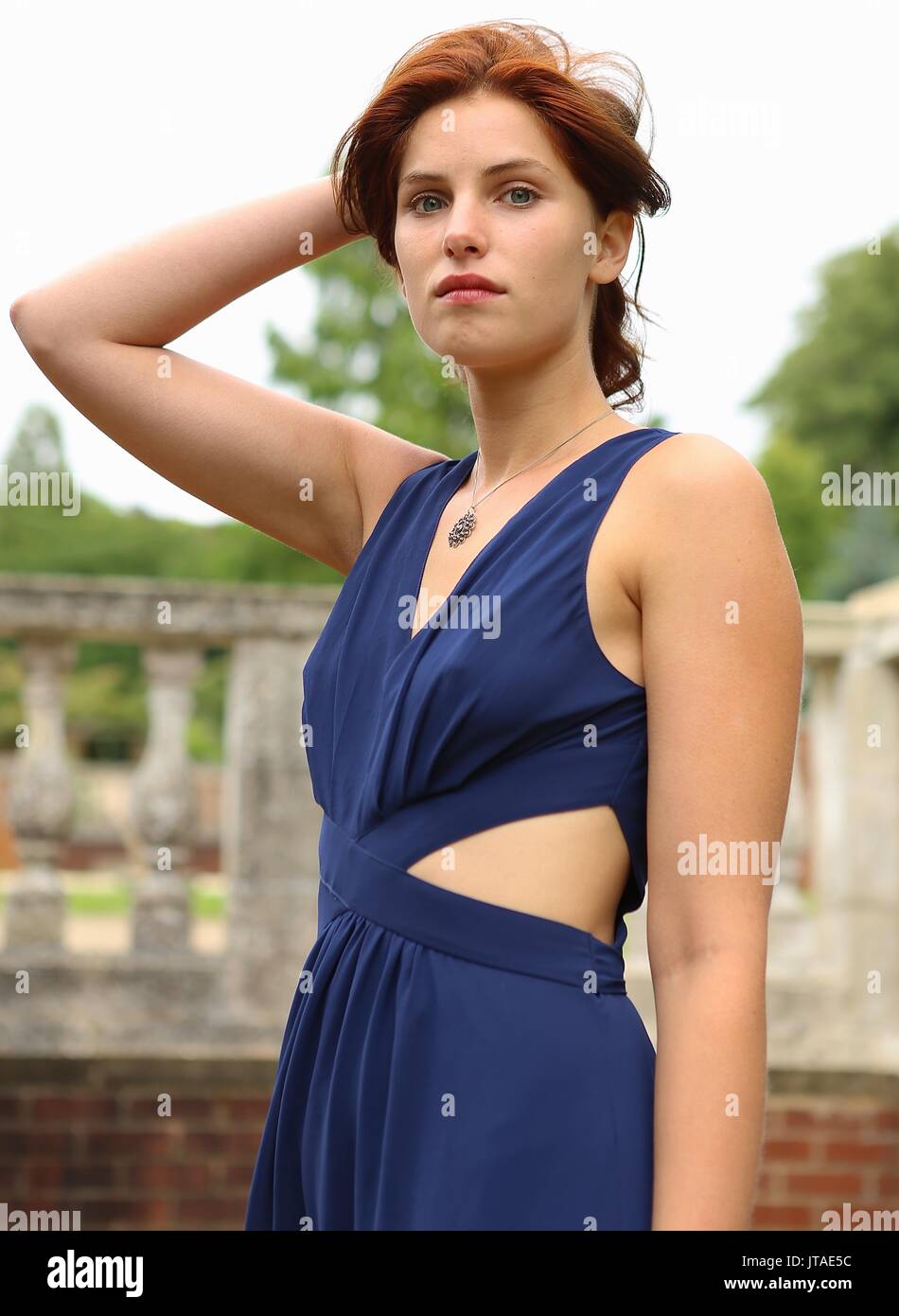 German Model in Wimbledon Park ... 2017 Stock Photo - Alamy