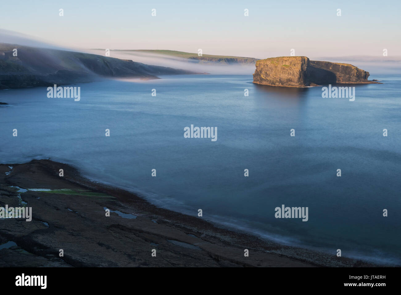 Castle Point, Loop Head, County Clare, Munster, Repbublic of Ireland ...