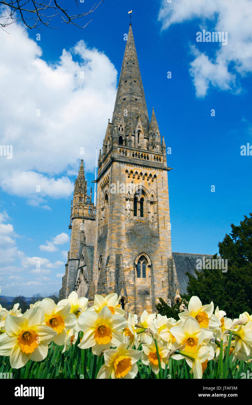 Llandaff Cathedral, Cardiff, Wales, United Kingdom, Europe Stock Photo ...