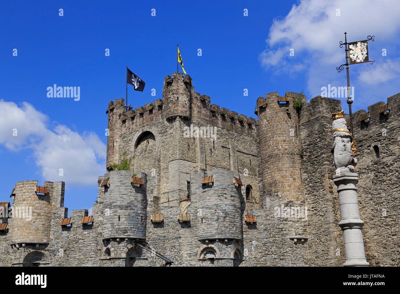 Ghent flag hi-res stock photography and images - Alamy