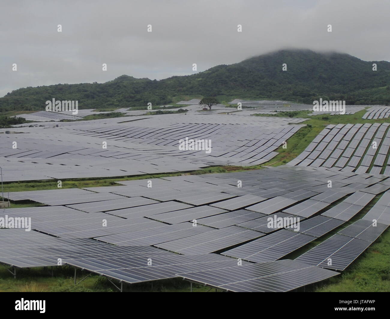 Philippines solar farm hi-res stock photography and images - Alamy