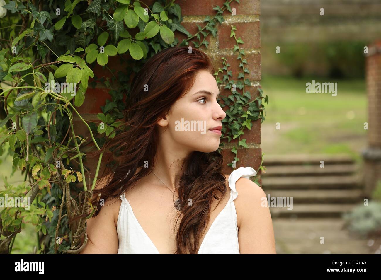 German Model in Wimbledon Park ... 2017 Stock Photo - Alamy