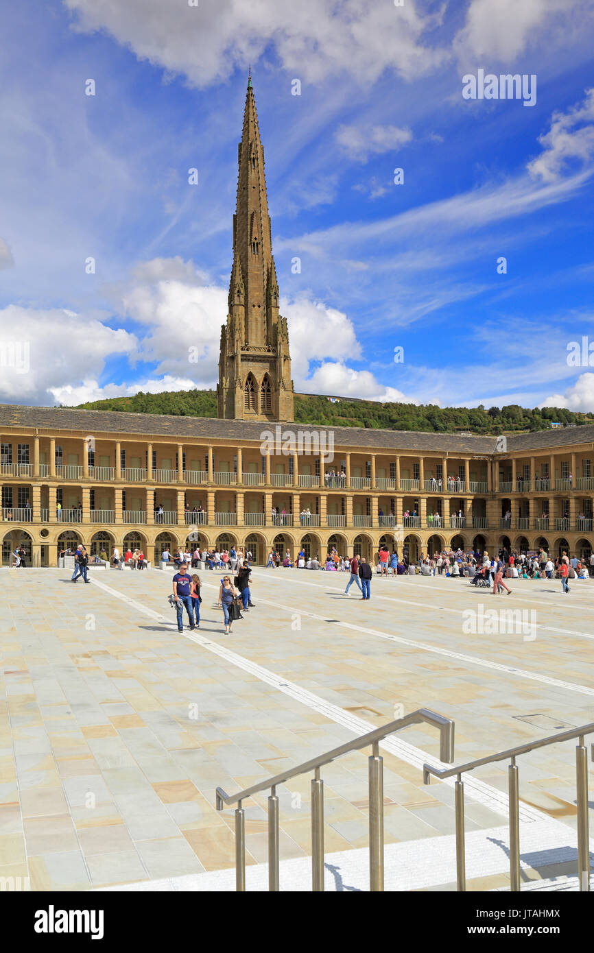 Recently opened Piece Hall after a £19 million conservation and ...