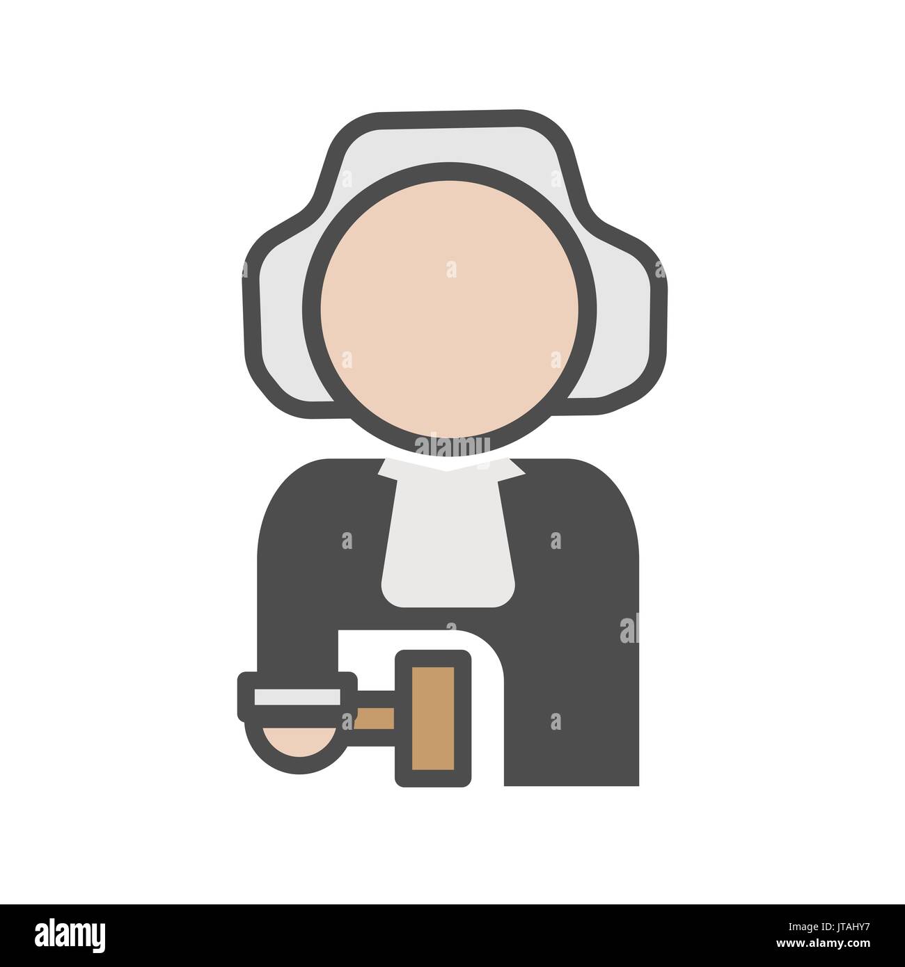 Judge profile hi-res stock photography and images - Alamy