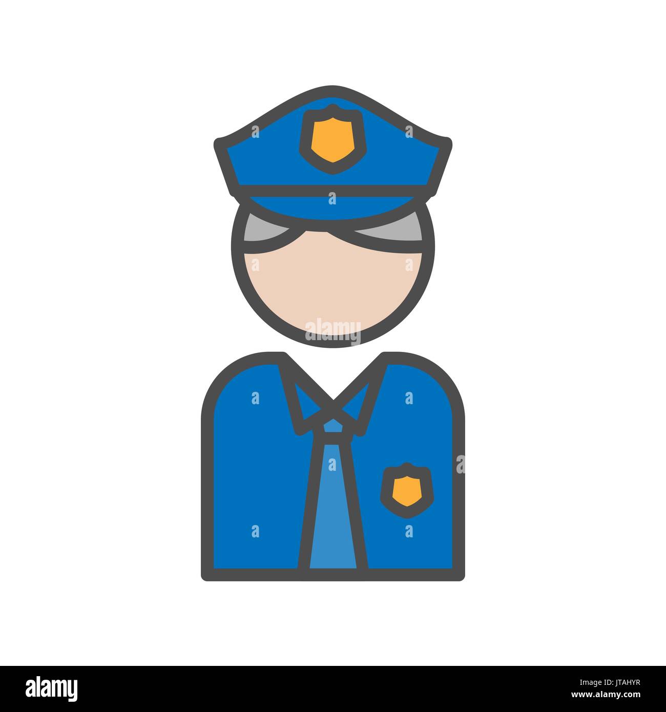 Security officer badge Stock Vector Images - Alamy