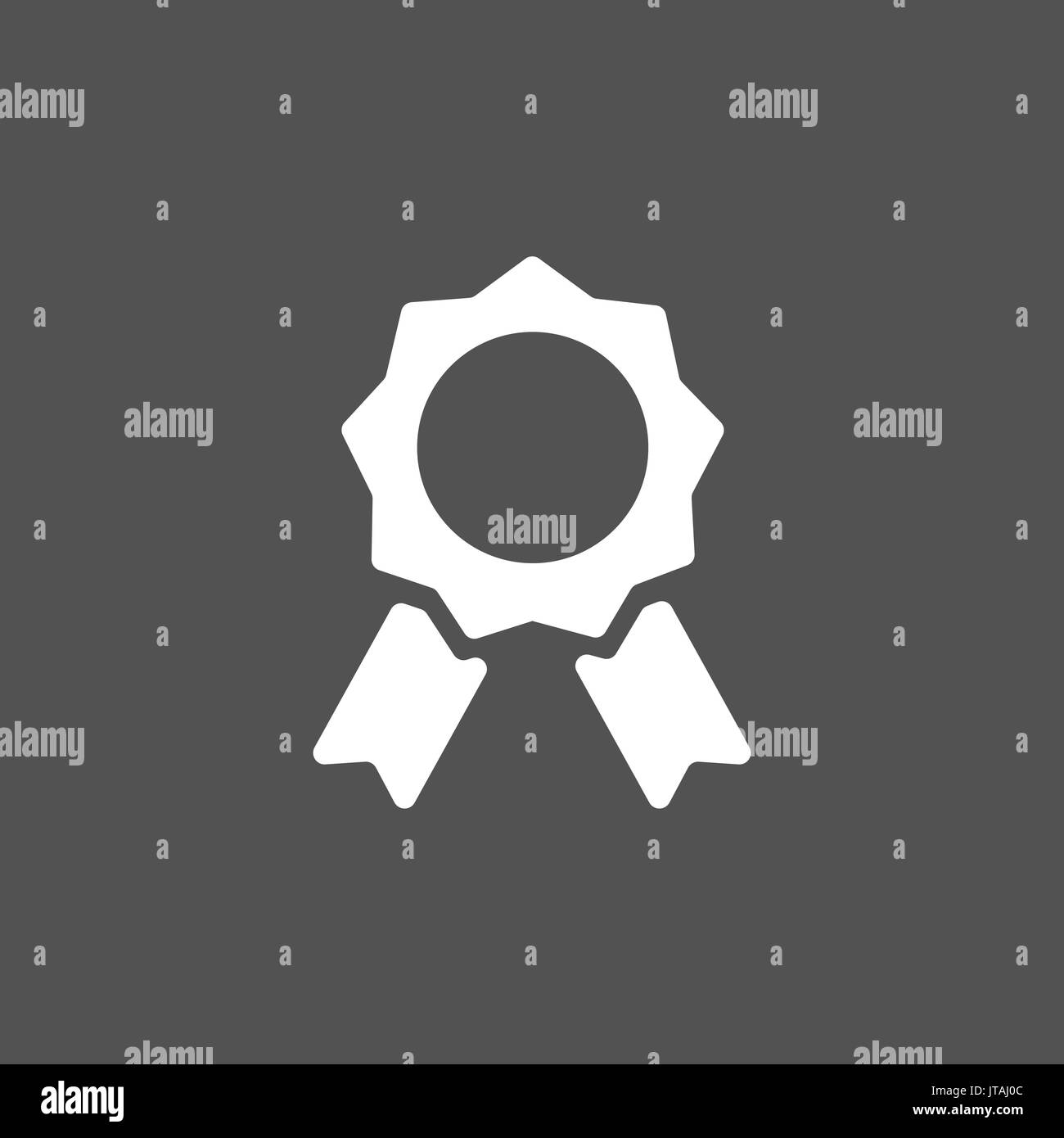 Seal icon on black background Stock Vector Image & Art - Alamy