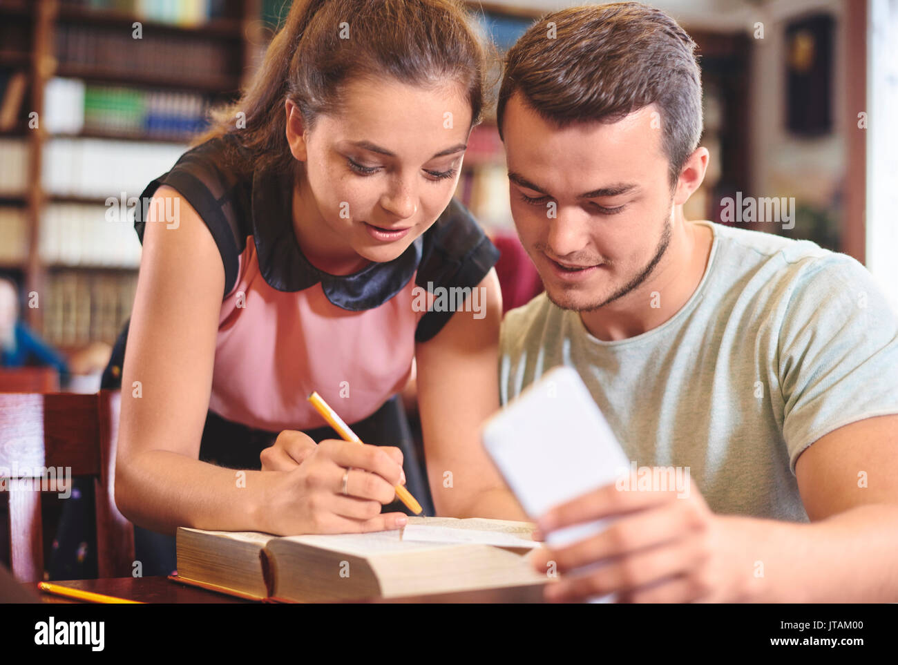 Studying modern hi-res stock photography and images - Alamy