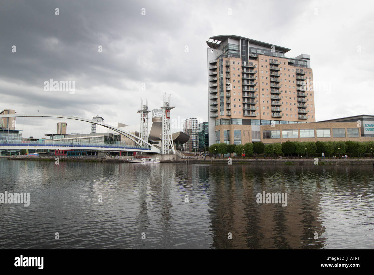 Salford Quays is an area of Salford, Greater Manchester, England, near ...