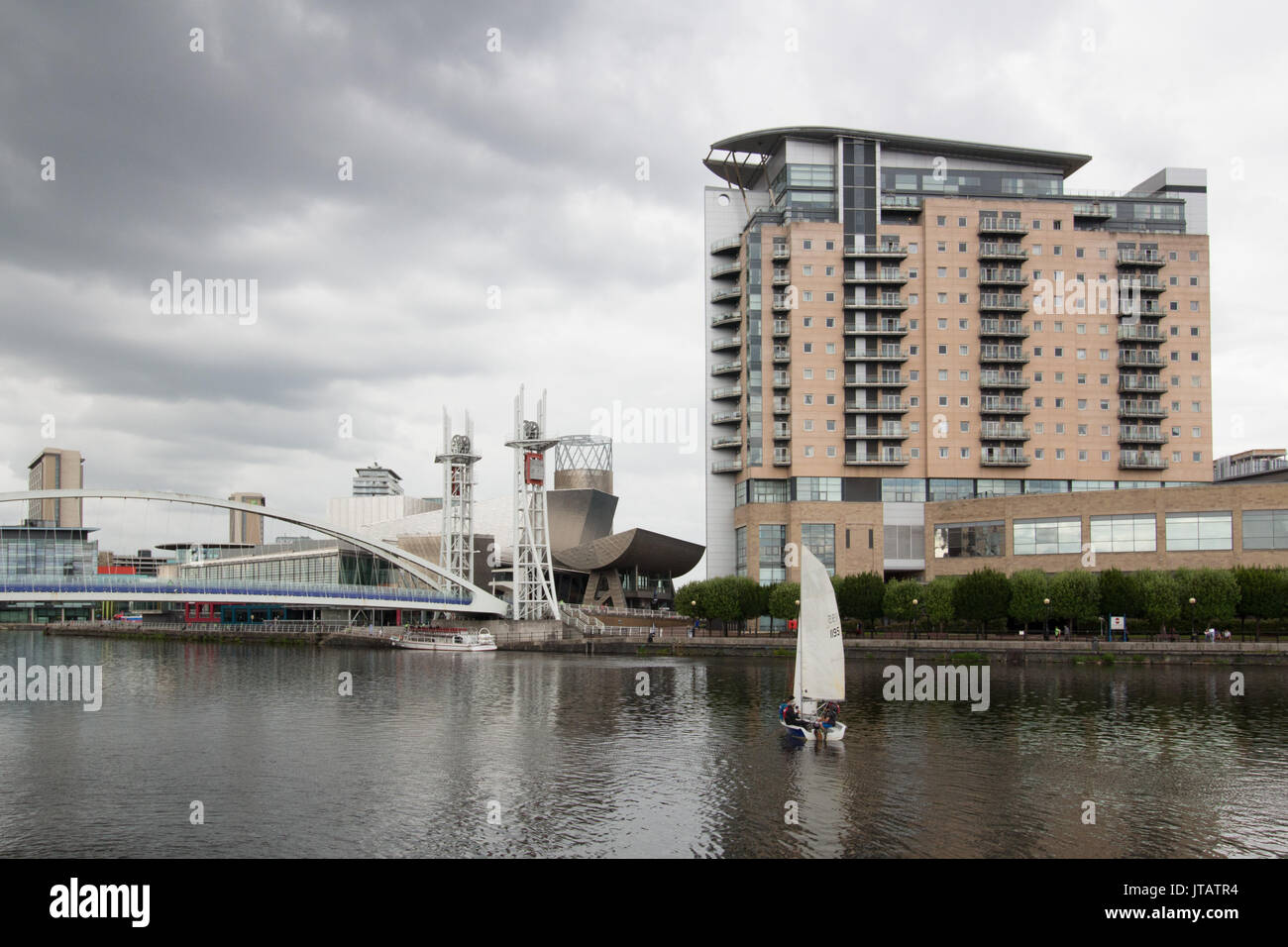 Salford Quays is an area of Salford, Greater Manchester, England, near ...