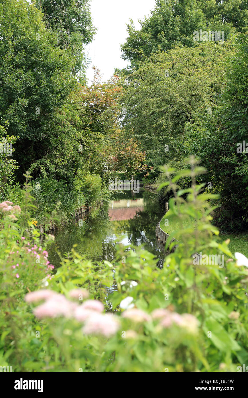 Hortillonnages floating gardens amiens france hi-res stock photography ...