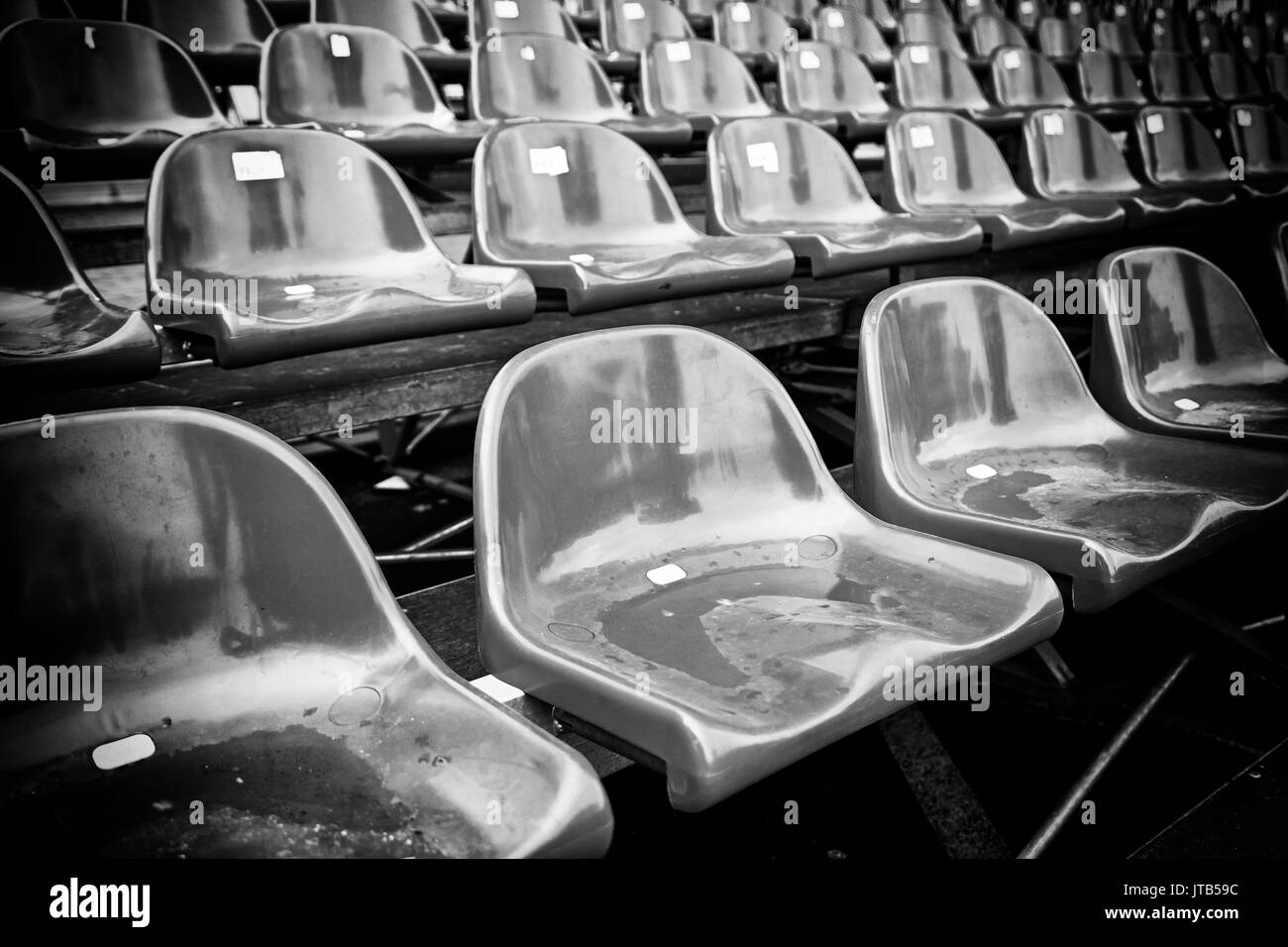 Stadium stages, detail of a sports stadium, sport and hobby Stock Photo ...