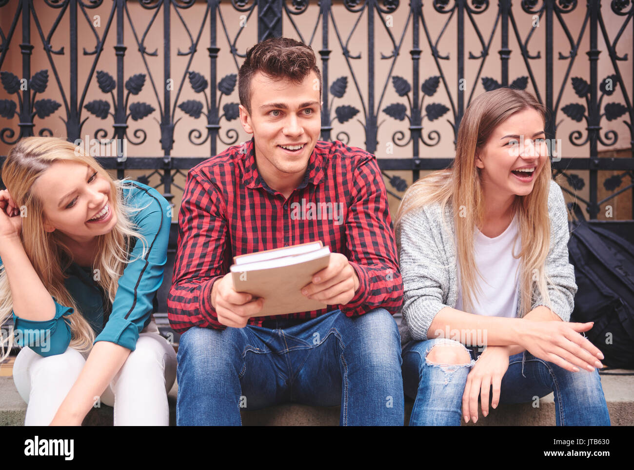 Having a fun with the best friends Stock Photo - Alamy