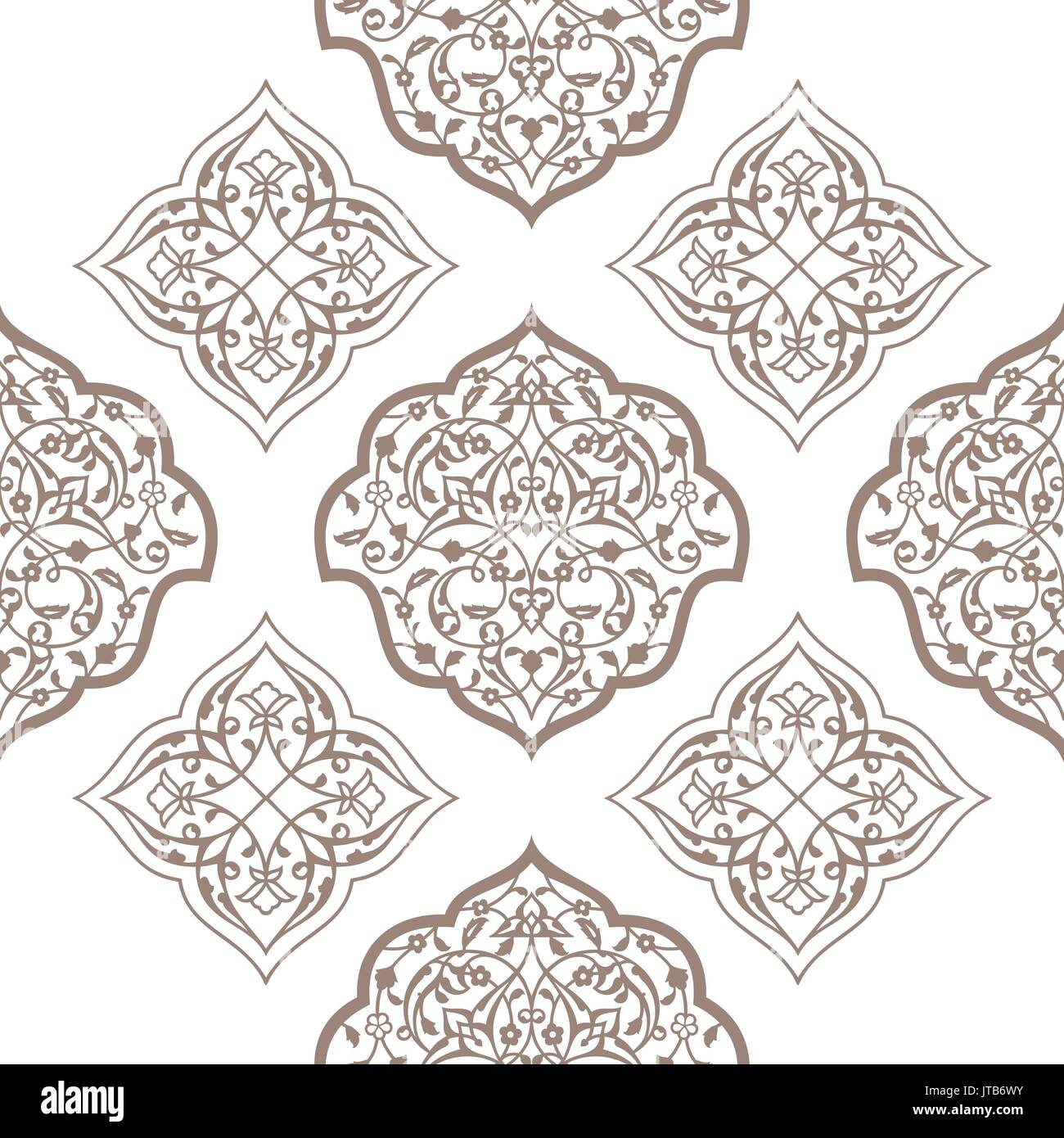 Islamic iranian vector pattern Stock Vector Images - Alamy