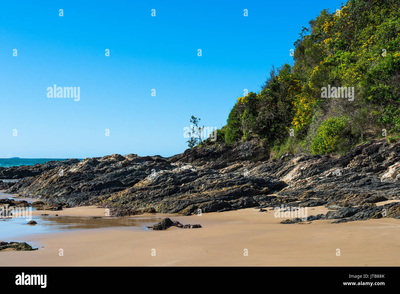 Diggers beach, Coffs Harbour, New South Wales, Australia Stock Photo ...