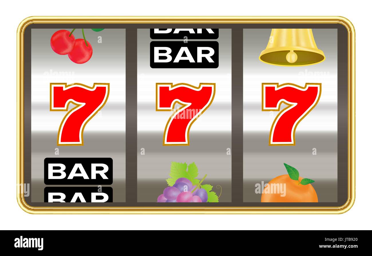 Slot machine symbols Cut Out Stock Images & Pictures - Alamy