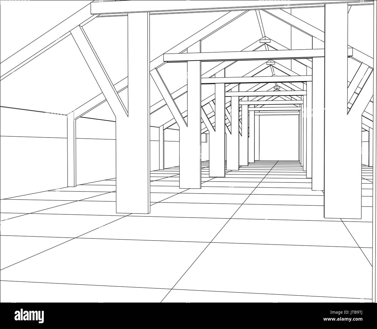 Blue prints building Stock Vector Images - Alamy