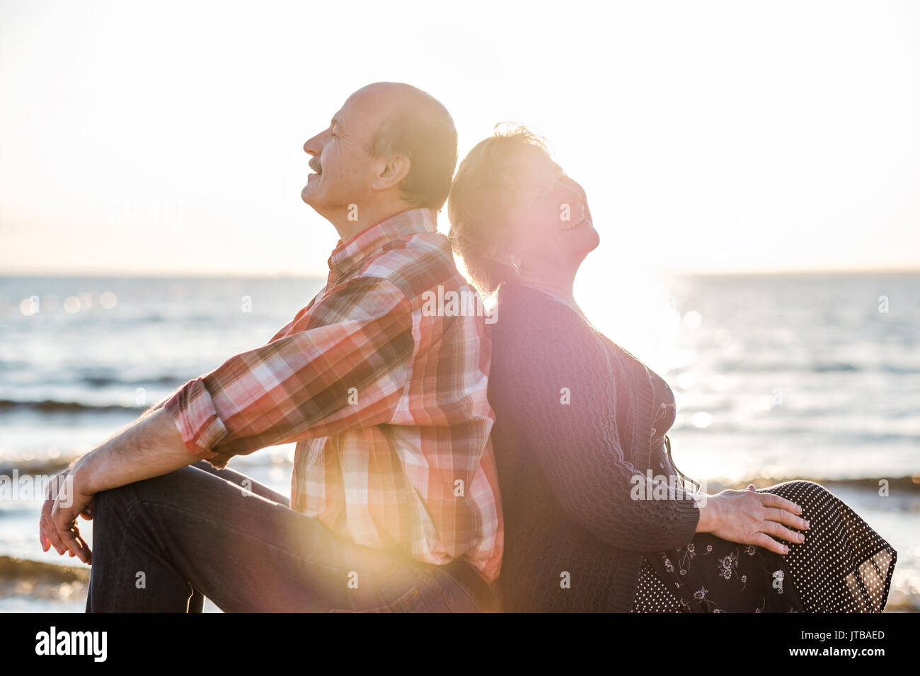 Portrait of a happy romantic couple outdoors Stock Photo - Alamy