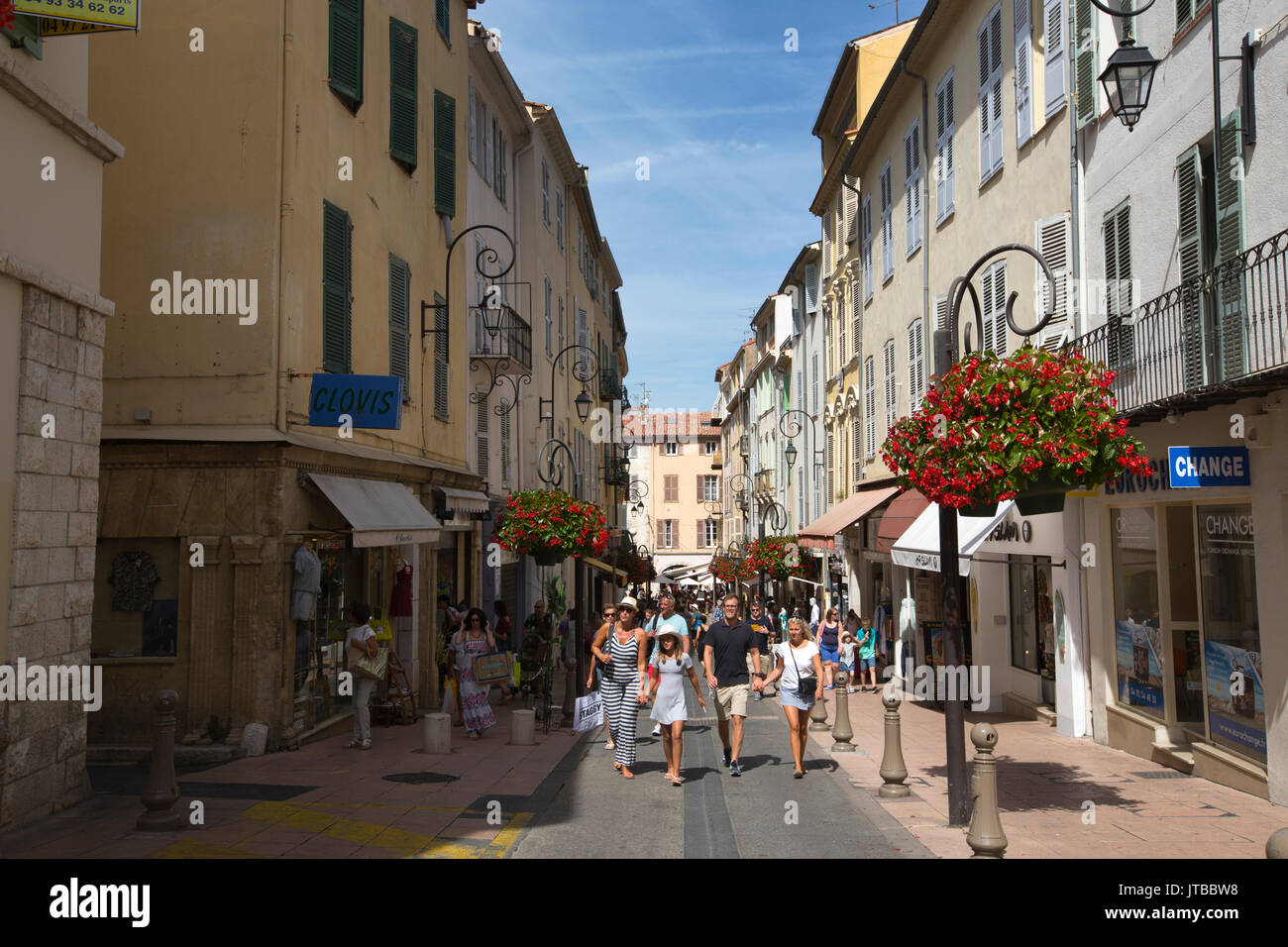 Antibes, Mediterranean resort town enclosed by 16th-century ramparts ...